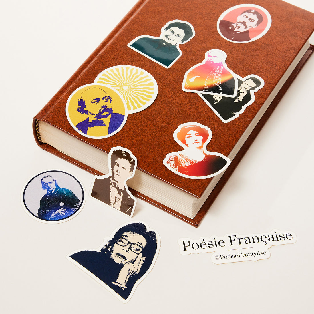 Stickers littéraires – Poésie Française